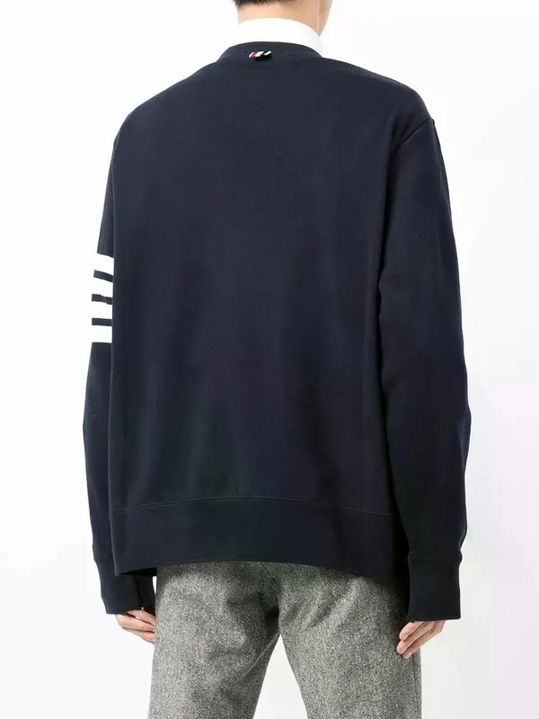 Thom Browne 4-bar Stripe Sweatshirt - Blue