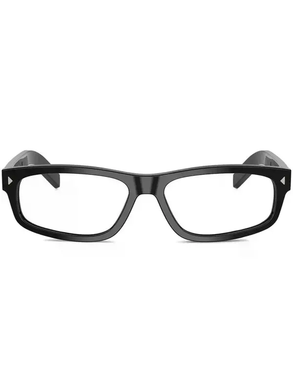 Prada Rectangle-frame Glasses - Black