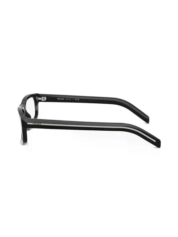 Prada Rectangle-frame Glasses - Black