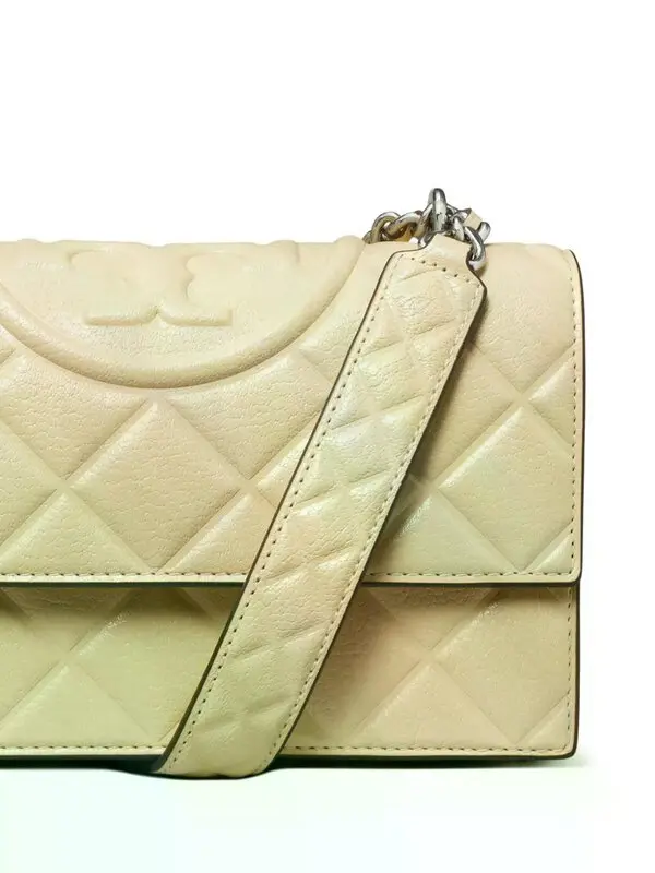 Tory Burch Fleming Convertible Shoulder Bag - Neutrals