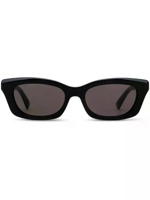 Alexander McQueen Geometric-frame Sunglasses - Black