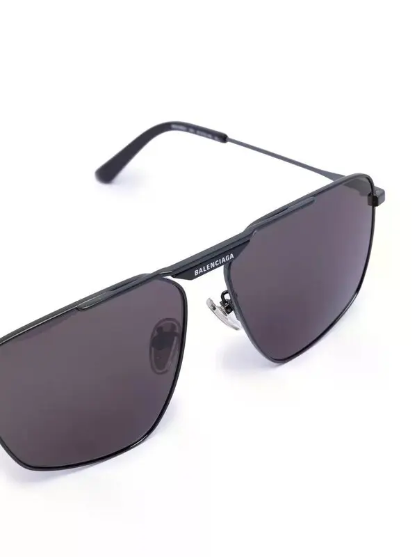 Balenciaga Geometric Pilot-frame Sunglasses