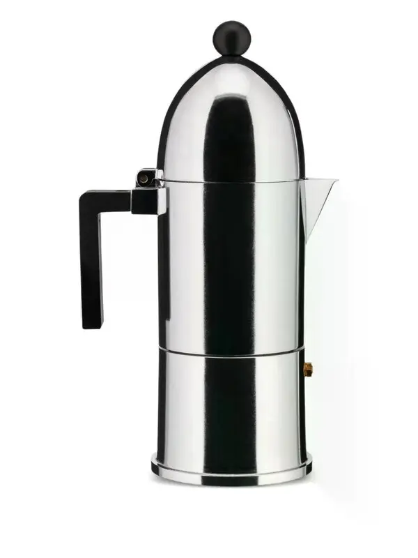 ALESSI La Cupola Induction Espresso Coffee Maker - Grey