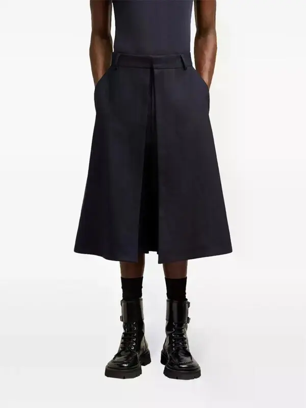 AMI Paris Double-buckle Leather Boots