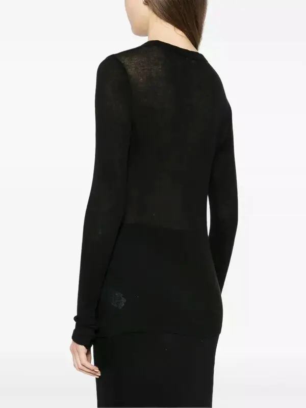 JAMES PERSE Long-sleeve Ribbed Knit Sweater