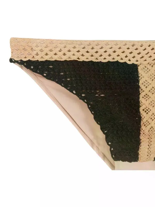 AMIR SLAMA Crochet Swim Briefs