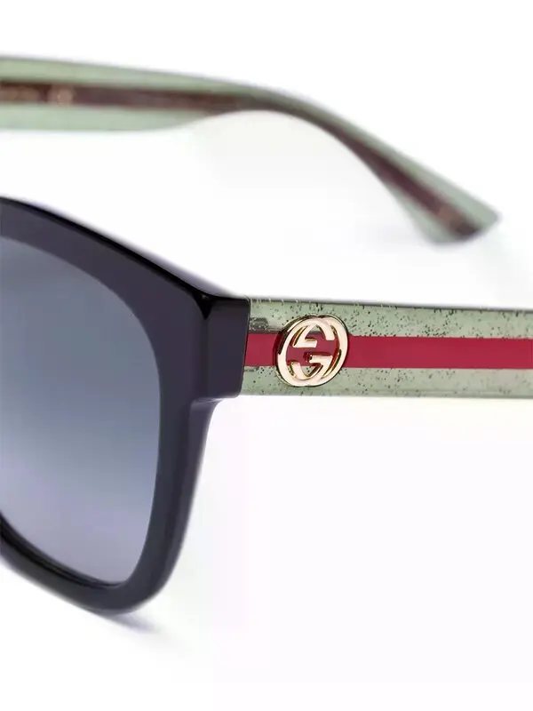 Gucci Square-frame Gradient Sunglasses