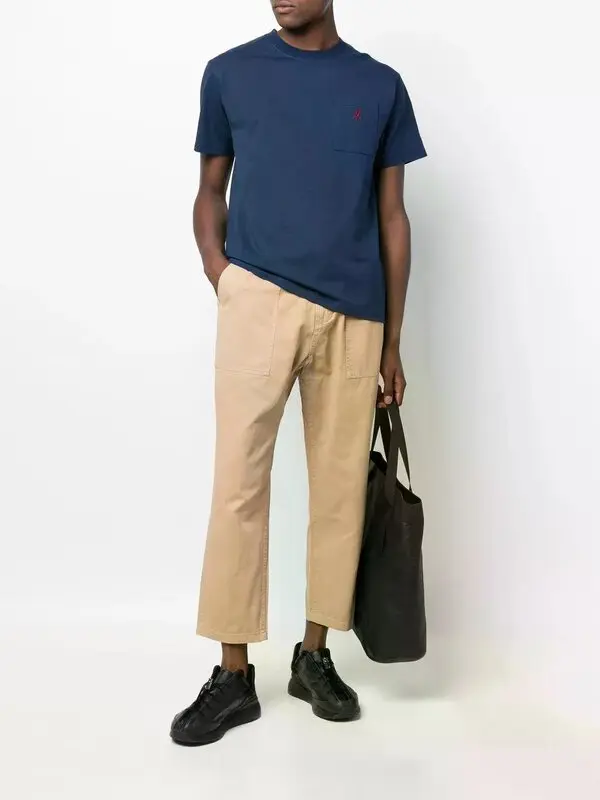 Gramicci Belted-waist Cropped Trousers