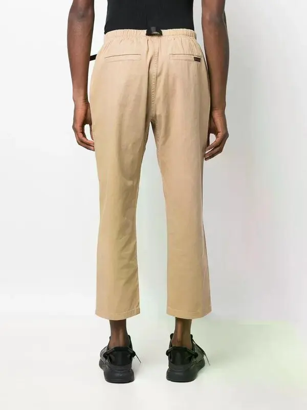 Gramicci Belted-waist Cropped Trousers