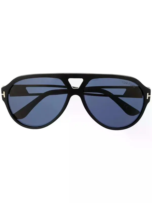 TOM FORD Pilot-frame Sunglasses - Black