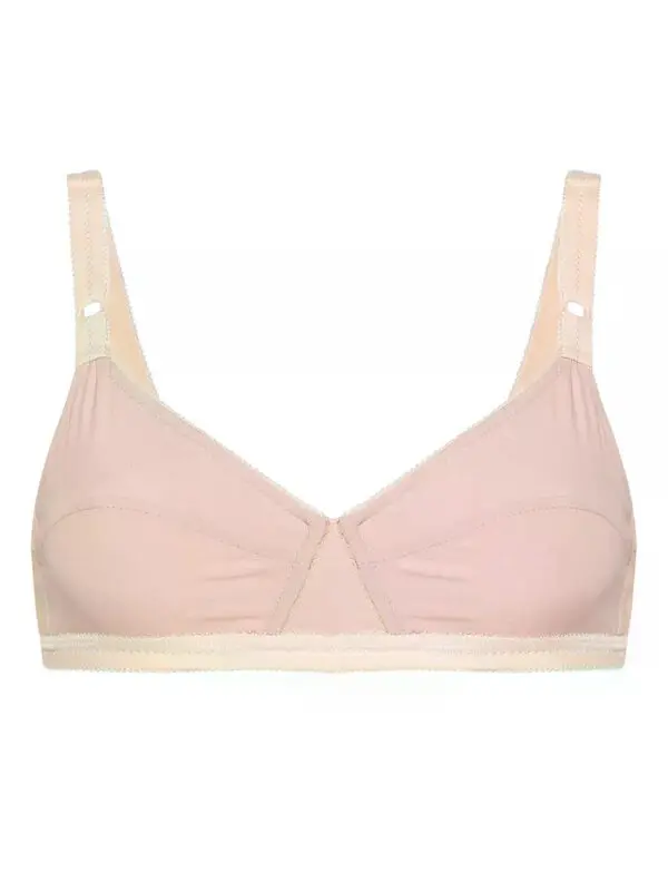 N°21 Scalloped-edges Bra - Neutrals