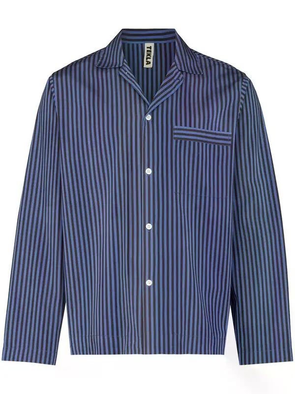 TEKLA Organic Cotton Pajama Shirt