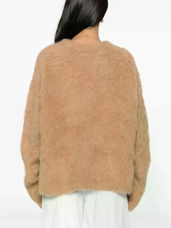 TOTEME Brushed-finish Alpaca Wool-blend Sweater