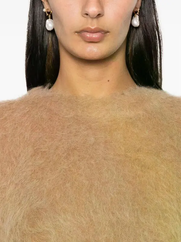TOTEME Brushed-finish Alpaca Wool-blend Sweater