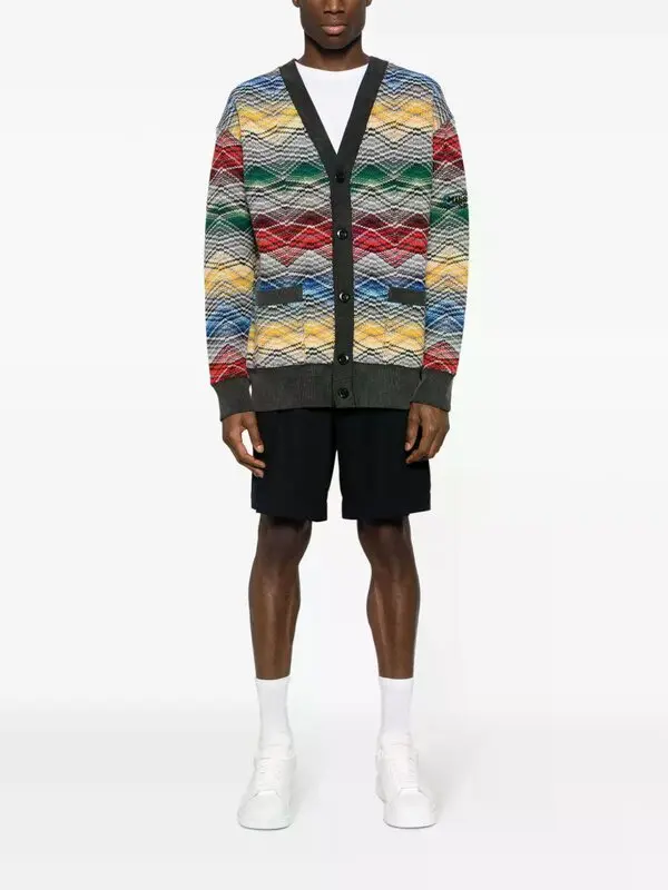 Missoni Zigzag V-neck Cardigan