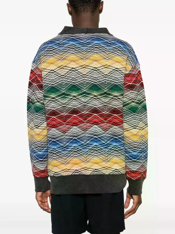 Missoni Zigzag V-neck Cardigan