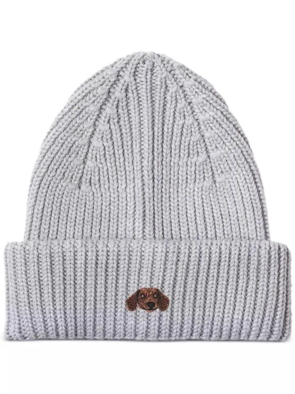 PELO FOUNDATION Sausage Dog Beanie - Grey