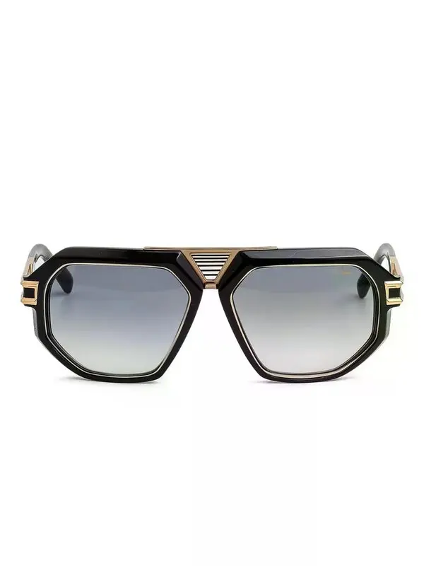 Cazal Octagonal-frame Sunglasses - Black