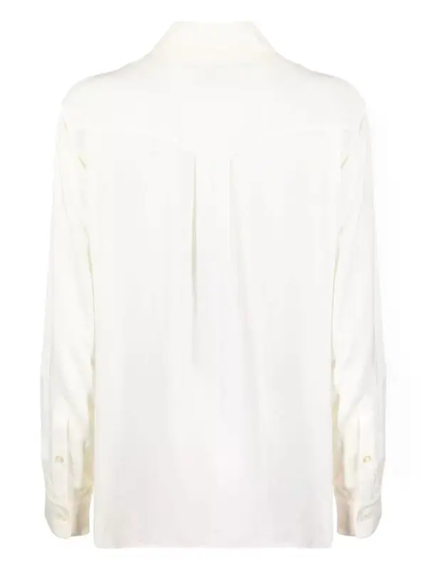 Officine Générale Pointed-collar Button-up Shirt