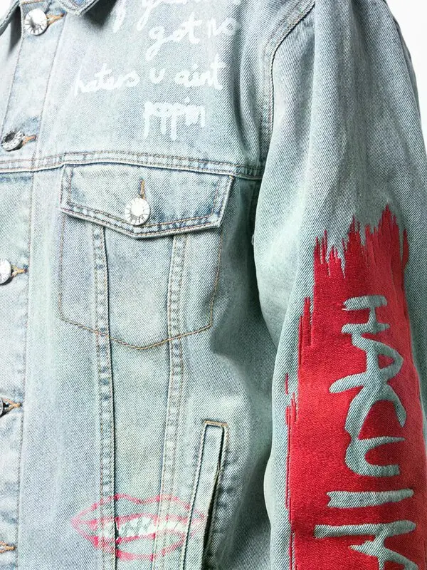 HACULLA. Responsible For Nothing Denim Jacket