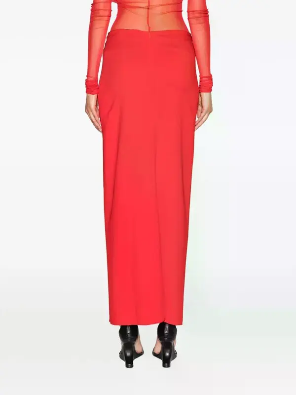 Christopher Esber High-waist Draped Skirt