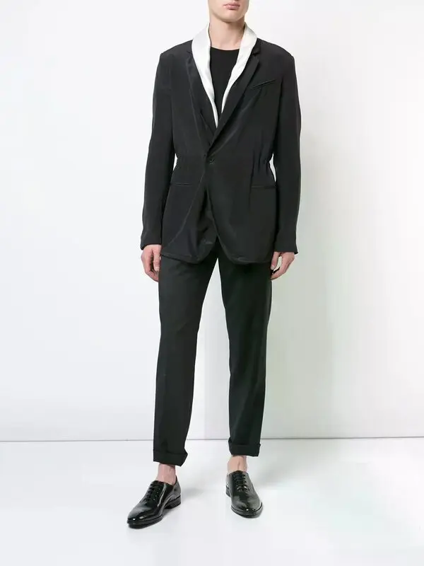 HAIDER ACKERMANN Crepe De Chine Blazer
