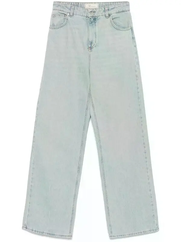 Blumarine Logo-embroidered Jeans