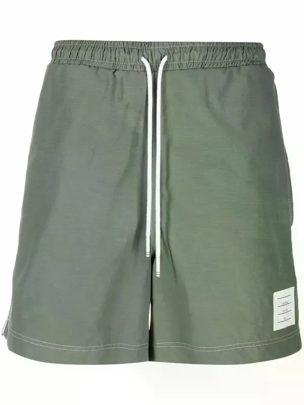 Thom Browne Grosgrain-tab Track Shorts