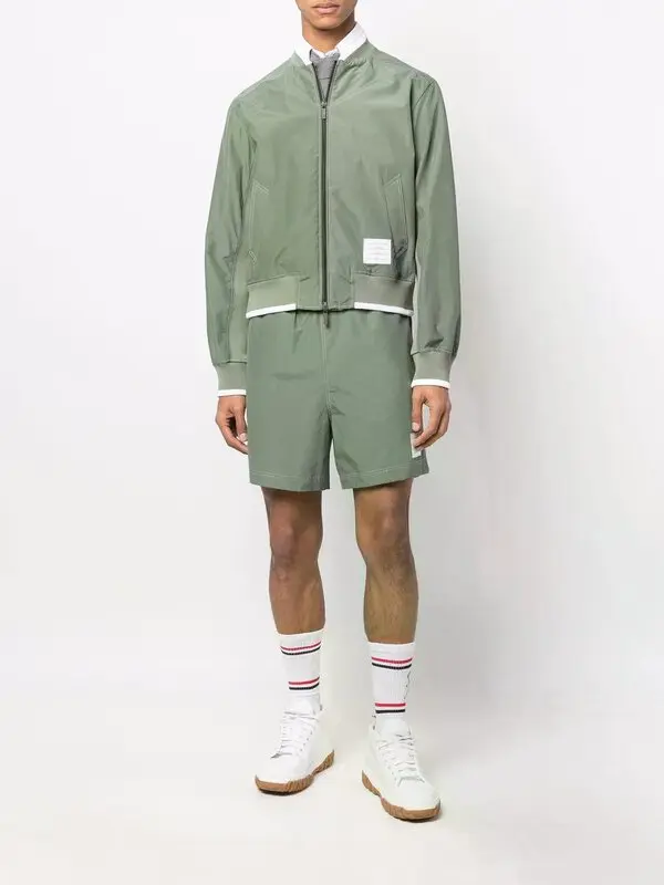 Thom Browne Grosgrain-tab Track Shorts
