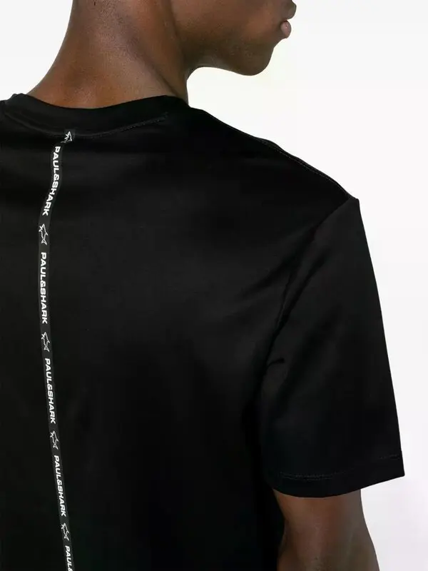 Paul & Shark Logo-tape Cotton Shirt