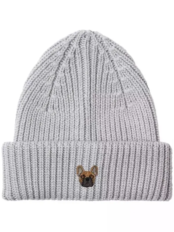 PELO FOUNDATION Boule Dogue Beanie Hat - Grey