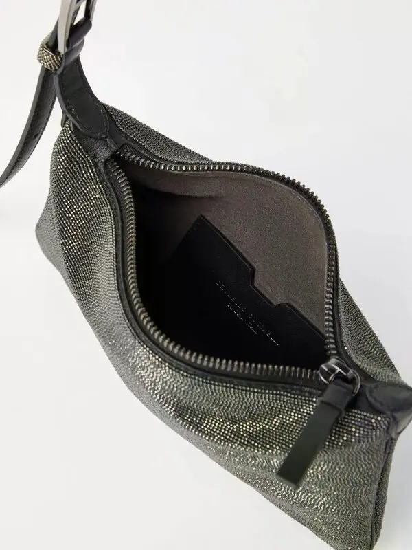 Brunello Cucinelli Studded Shoulder Bag
