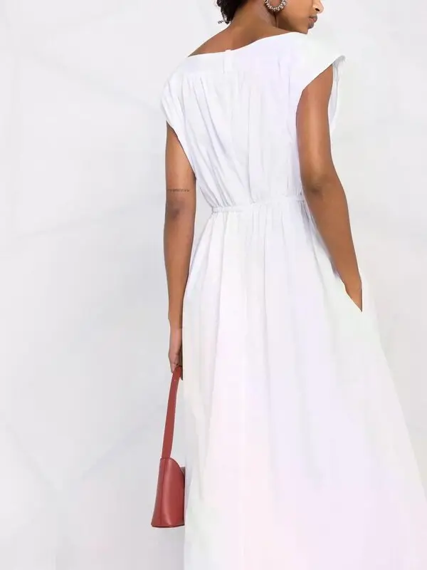 TOTEME Asymmetric Midi Dress