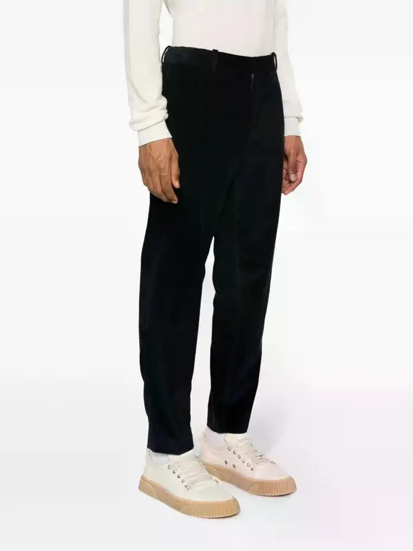 Moncler Logo-appliqué Corduroy Trousers