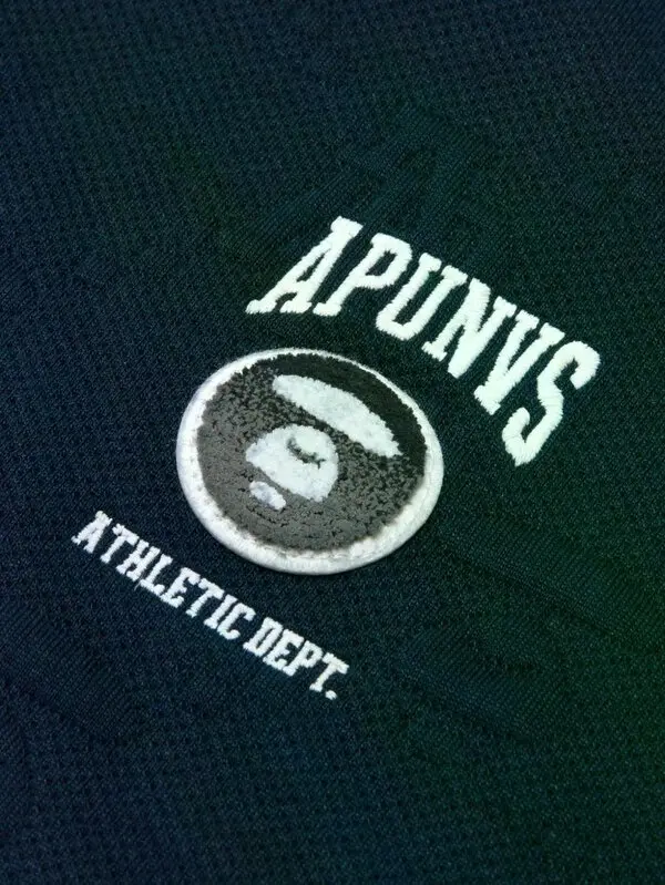 AAPE BY *A BATHING APE Logo Zip-up Sweatshirt