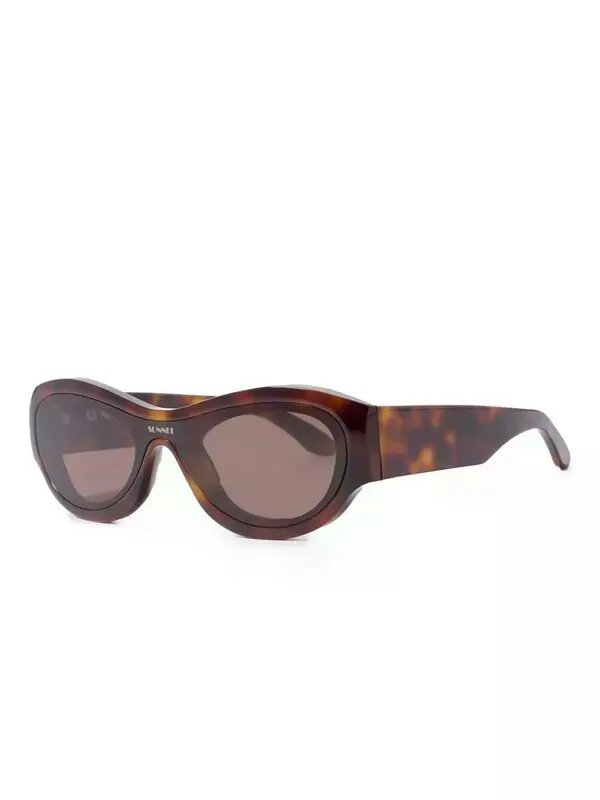 Sunnei Geometric-frame Sunglasses