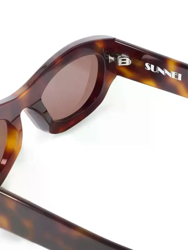 Sunnei Geometric-frame Sunglasses