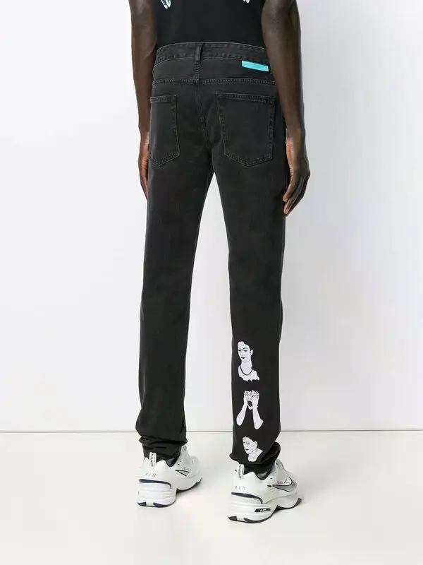 COUNTY OF MILAN More And More' Printed Cotton Blend Trousers