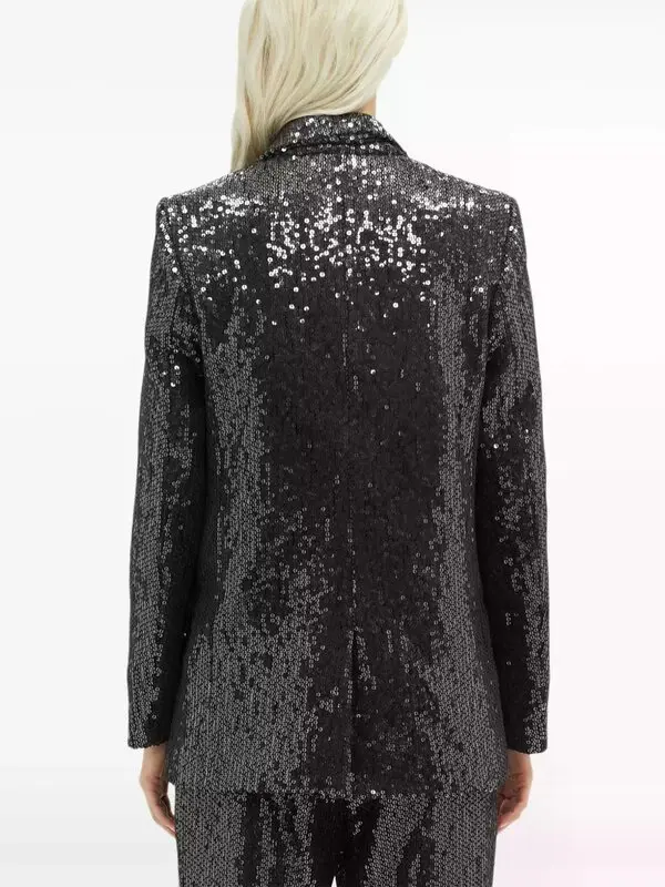 MSGM Sequin-embellished Single-breasted Blazer
