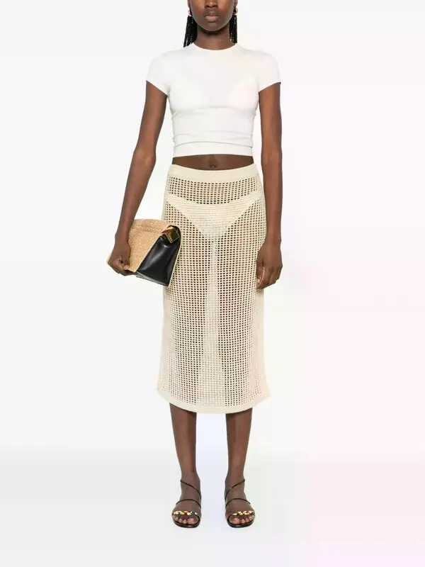 MC2 SAINT BARTH Darline Midi Skirt