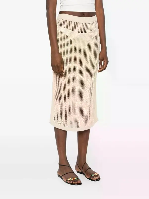 MC2 SAINT BARTH Darline Midi Skirt