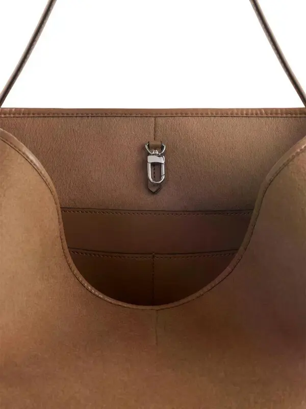 TOTEME Belted Doublé Tote Bag - Brown