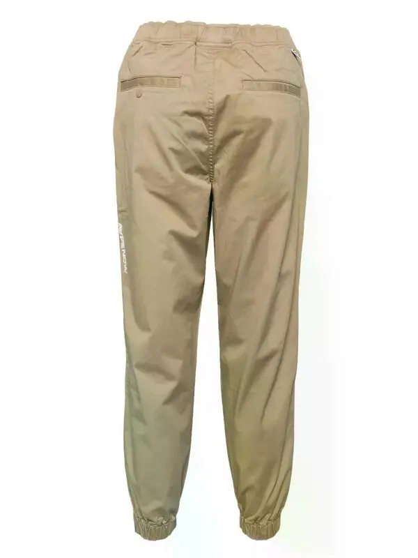 AAPE BY *A BATHING APE Moonface Logo Pants - Neutrals
