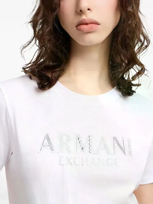 Armani Exchange Logo-embellished T-shirt