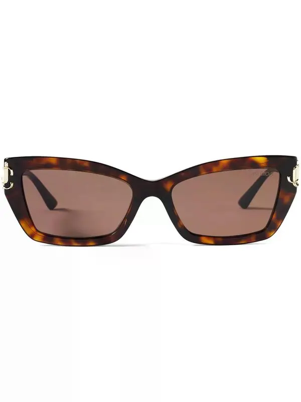 JIMMY CHOO Isla Cat-eye Sunglasses - Brown