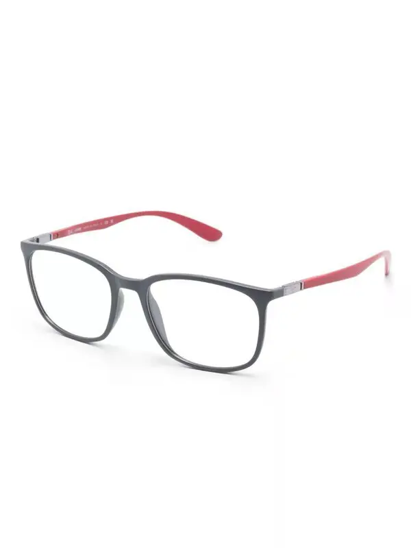 Ray-ban Square Frame Eyeglasses - Grey