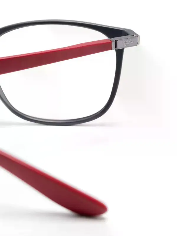 Ray-ban Square Frame Eyeglasses - Grey