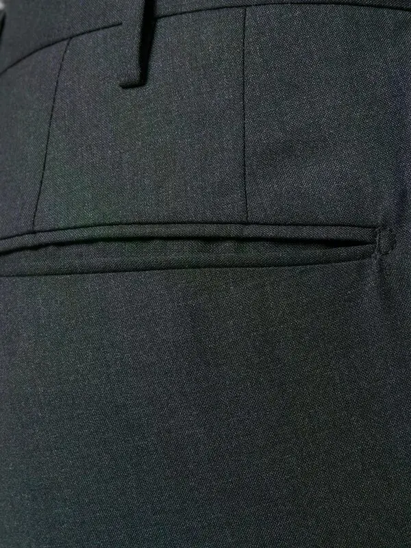 Incotex Slim Fit Tailored Trousers - Grey