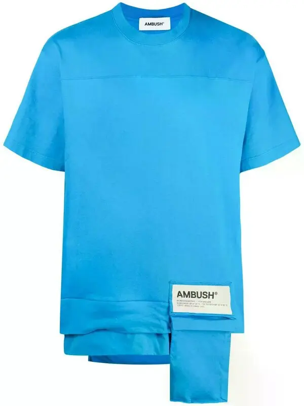 AMBUSH Waist-pocket T-shirt - Blue