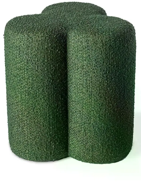 POLSPOTTEN Clover Bouclé Stool